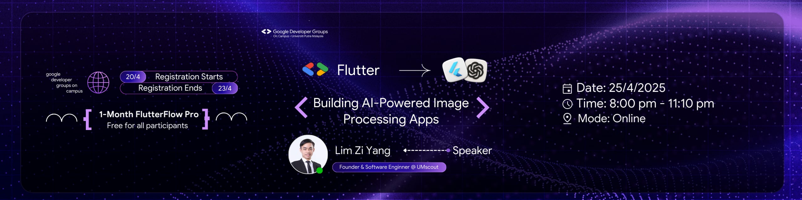 See Building AI-Powered Image Processing Apps at Google Developer Groups GDG on Campus ...